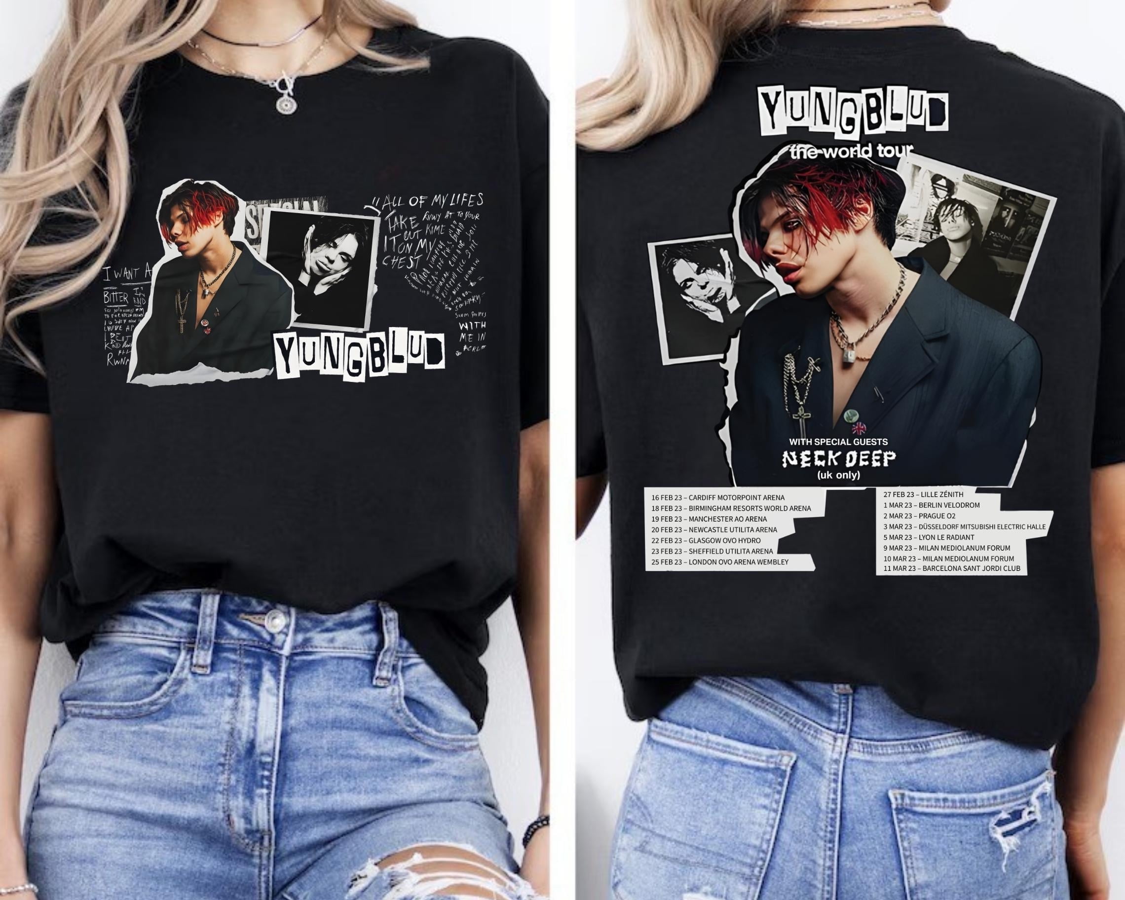 Prime Delica Yungblud The World Tour Shirt, Yungblud 2025 Concert Tee ...