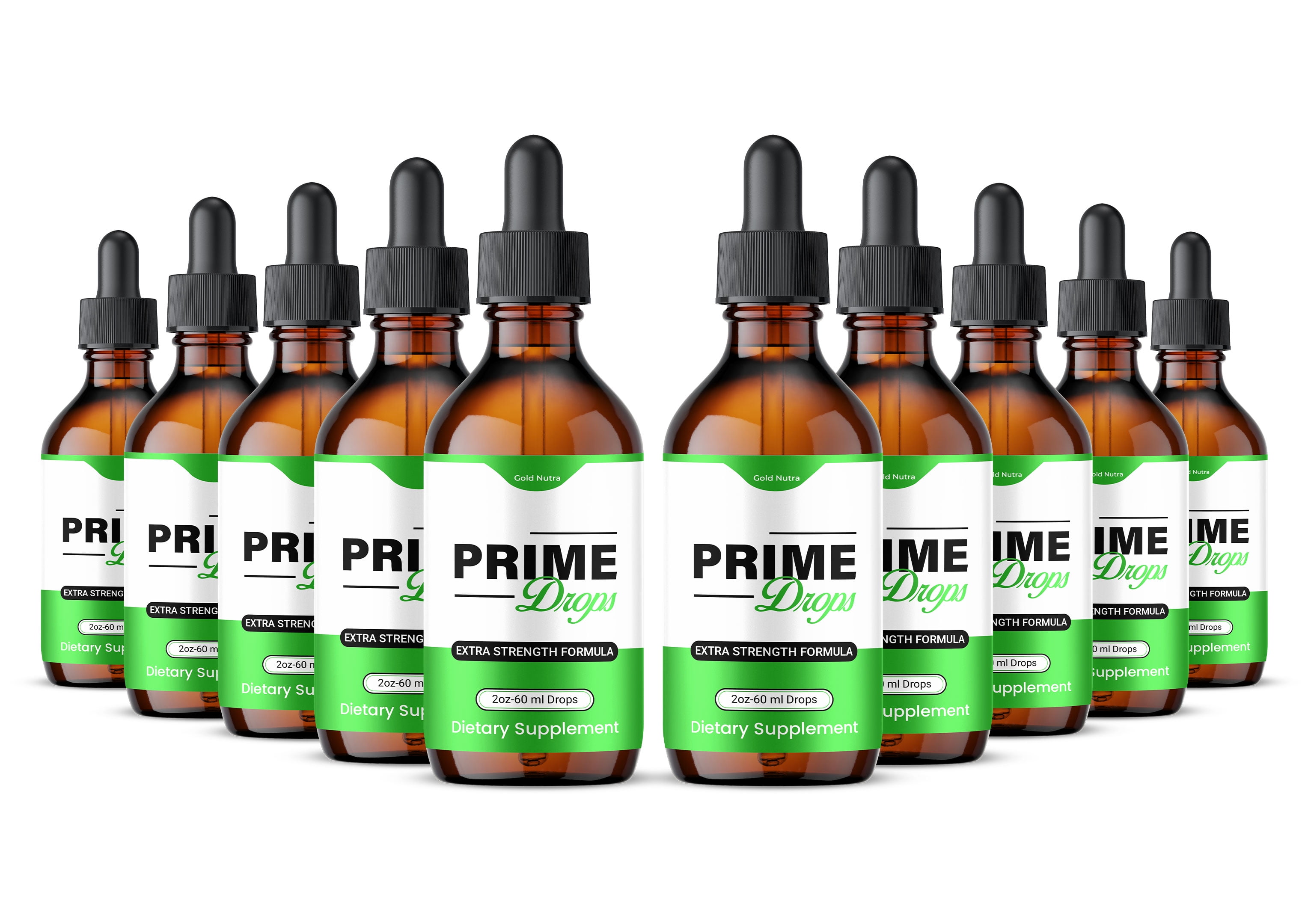 Prime Drops, High Potency Liquid Supplement, All Natural Formula for ...