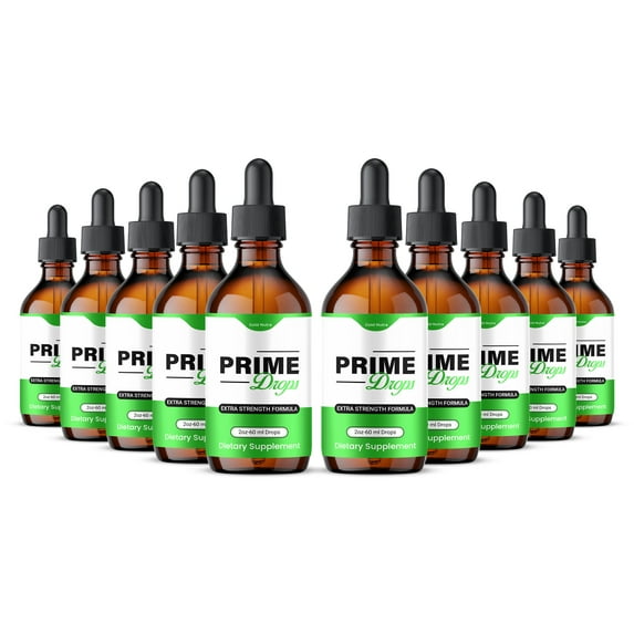 Prime Drops, High Potency Liquid Supplement, All Natural Formula for ...