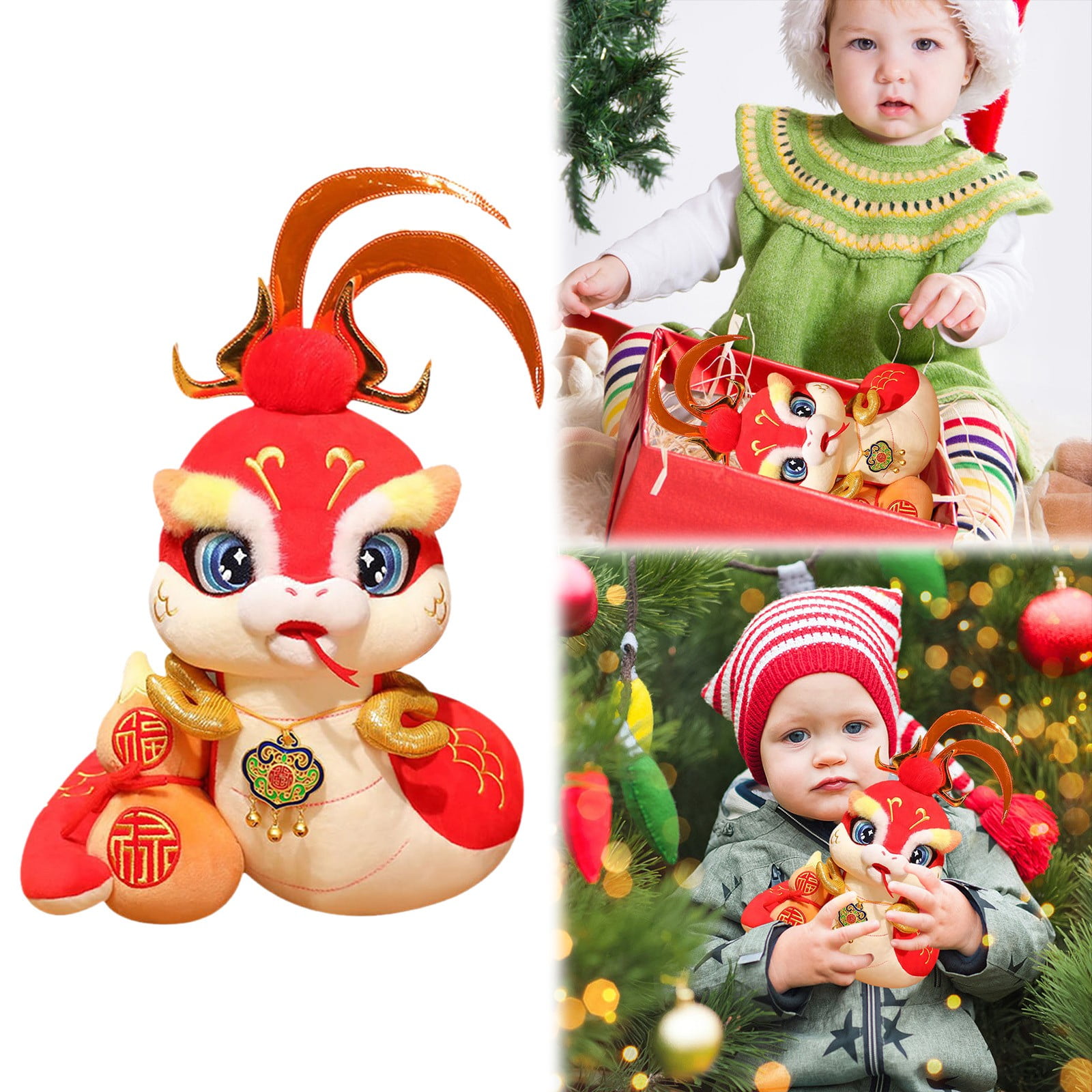 Prime Exclusive Deals! MASLVO Snake Stuffed Animal,Plush Snake,Snake ...