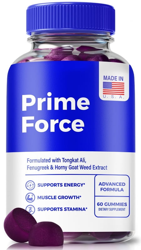 Prime Force Gummies – Official PrimeForce ME All-Natural Gummy for ...