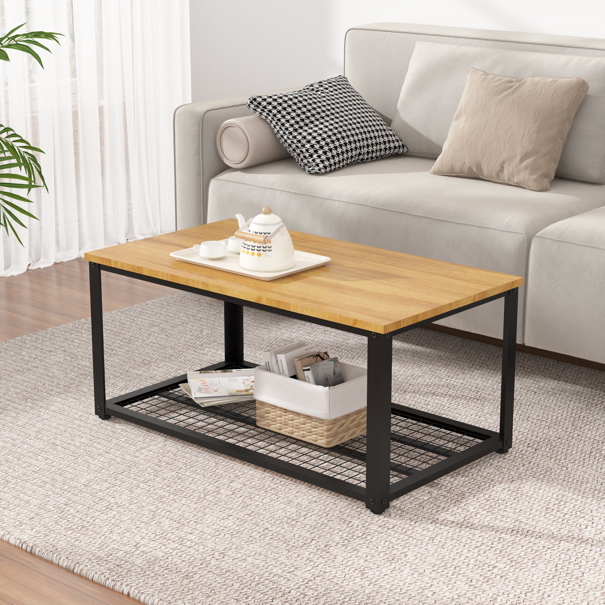 Prime Garden Industrial Sturdy Durable Medium Density Fiberboard Metal ...