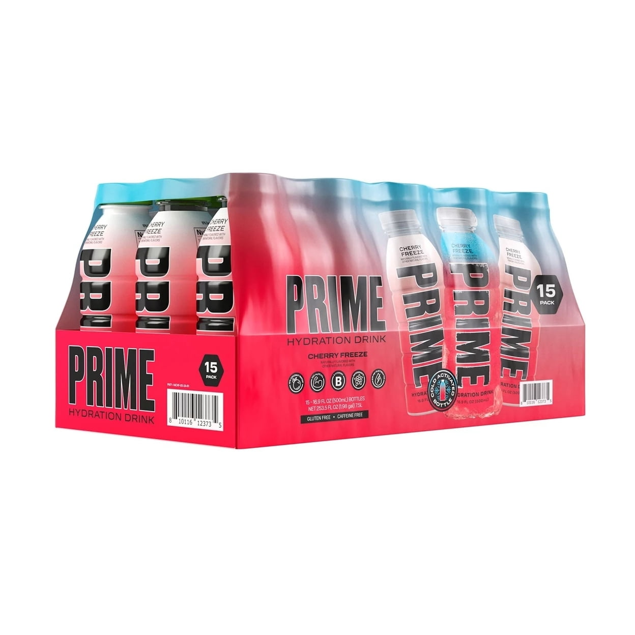 Prime Healthy Hydration Drink, Cherry Freeze, 16.9 Fluid Ounce (Pack of ...