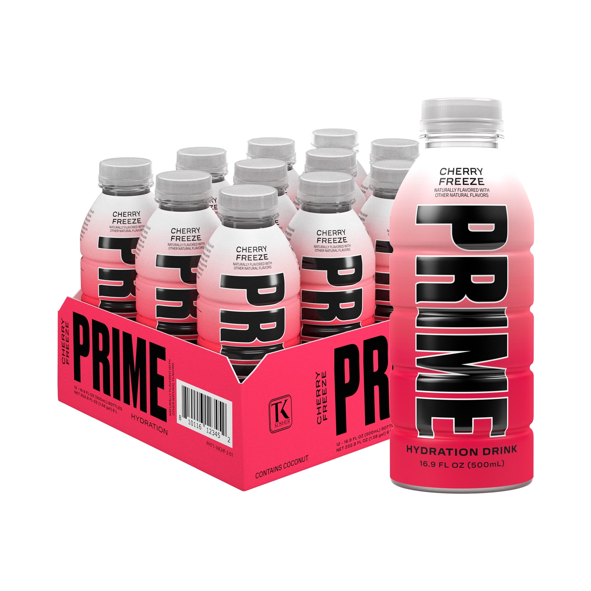 Free Shipping! Prime Hydration Cherry Freeze Sports Drink 16.9 fl oz ...