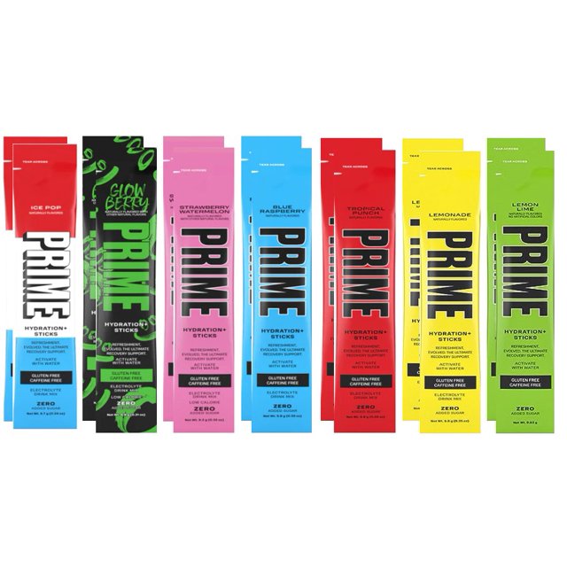 Prime Hydration Drink Mix Variety pack | 7 flavors (2 of each ...