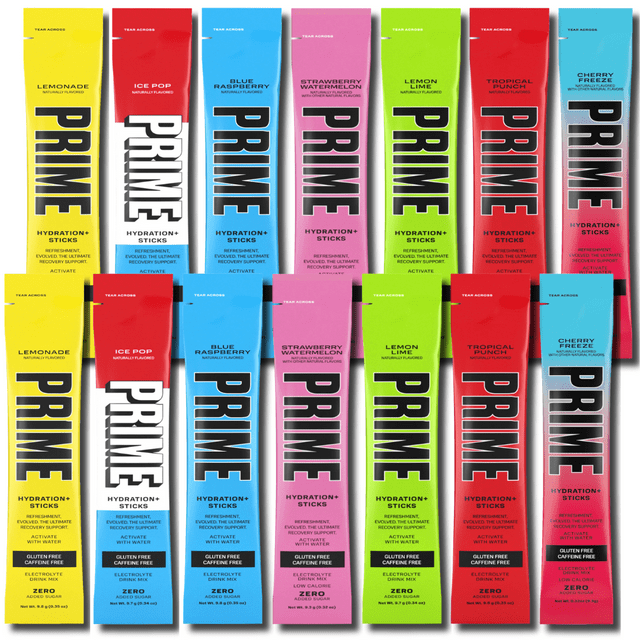 Prime Hydration Drink Mix Variety Pack | 7 Healthy Flavored, Zero Sugar ...