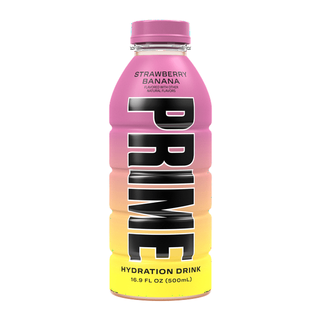 Prime Hydration Healthy Essentials Drink, Strawberry Banana Flavor ...