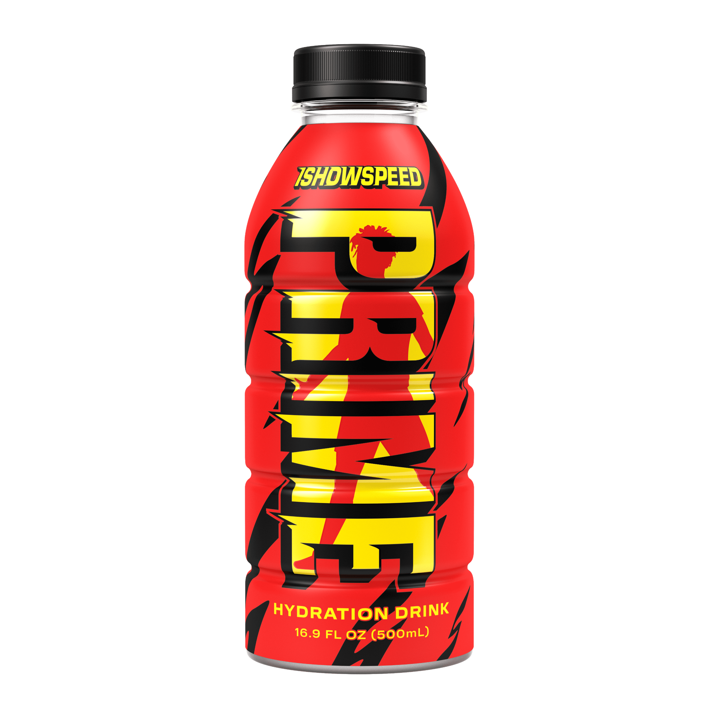 Prime Hydration Drink, Special Edition IShowSpeed Bottle, 16.9oz (1 ...