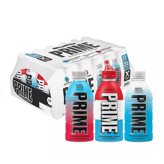 Prime Hydration Drink Variety Pack, 12 fl. oz., 24 pk. - Walmart.com