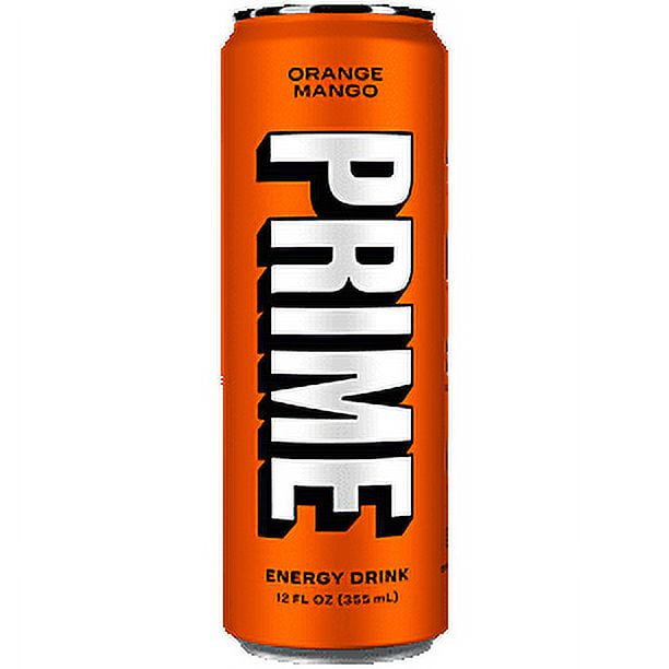 Prime Hydration Energy Drink with 200 mg. of Caffeine and 300 mg. of ...