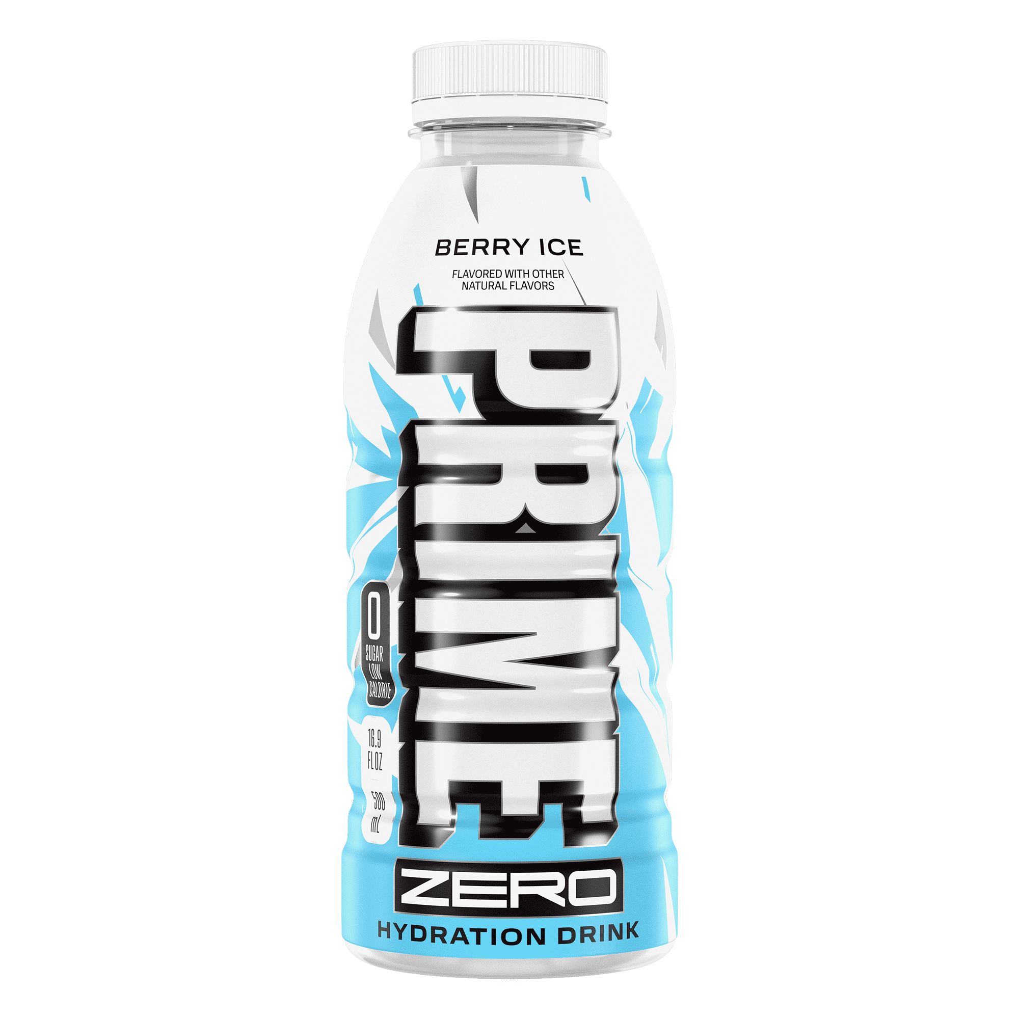 Prime Zero Hydration Sports Drink, Berry Ice, 16.9 fl oz, Bottle ...