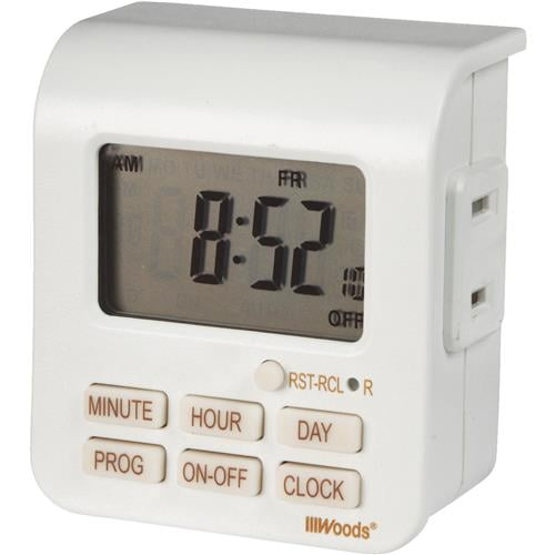Prime Indoor Digital Timer 7 DAY INDR, Each - Walmart.com