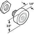 Prime Line 19590 Tub Enclosure Sliding Shower Door Roller & Hex Nut - 2 ...