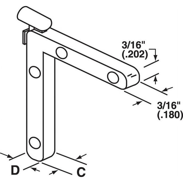NATIONAL SPECTRUM BRANDS HHI PL 15130 Nylon Tilt Key - Walmart.com