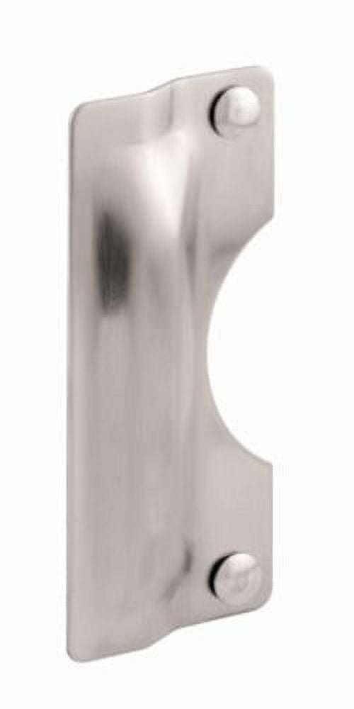 Prime-Line 3 in. H X 7 in. L Brushed Stainless Steel Steel Latch Guard ...