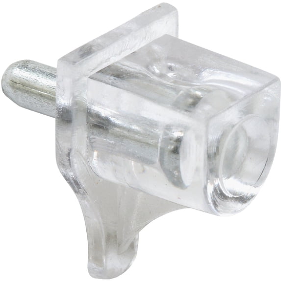 Prime-Line 3mm Plastic With Metal Stem Shelf Support - Pack of 12 ...