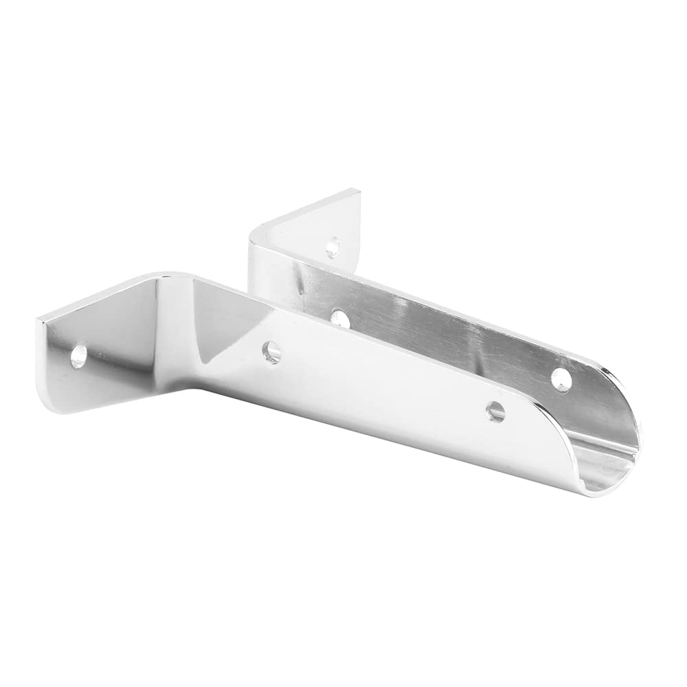 Prime-Line 656-6440 Wing Urinal Bracket, 1 in. x 12 in., Zamak, Chrome Plated, with Fasteners ...