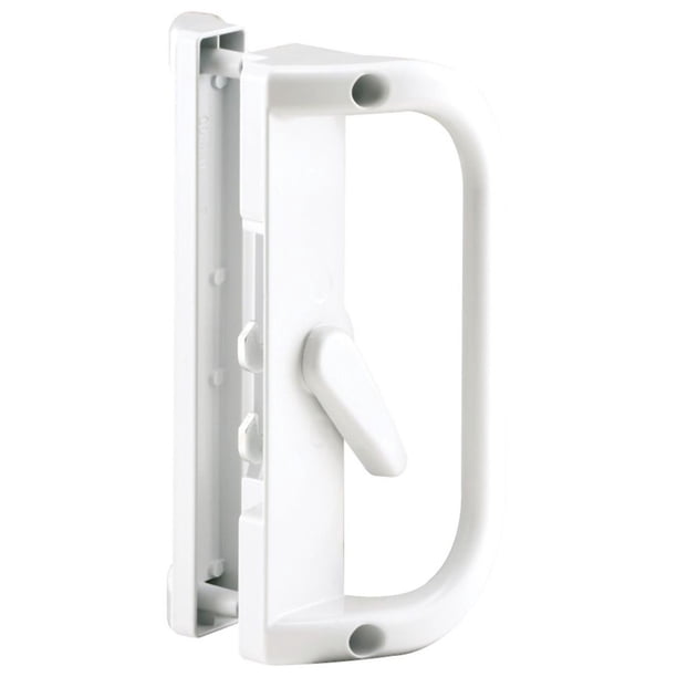 Prime-Line C 1221 Sliding Door Handle, White - Walmart Business Supplies