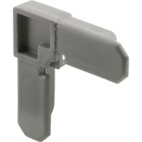 Prime-Line Gray Plastic 7/16 in. W X 3/4 in. L Screen Frame Corner 1 pk ...