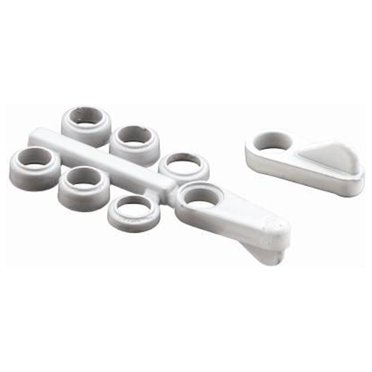 Prime-Line L 5766 Window Screen Clips, White Plastic, 8-Pk. - Quantity ...
