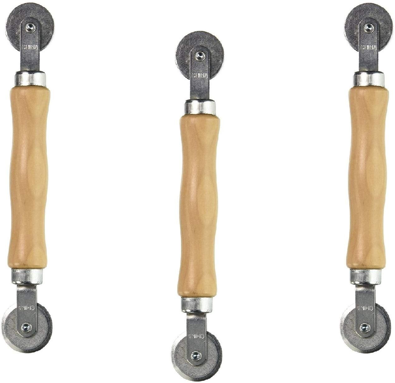 Prime-Line P 7505 Screen Rolling Tool with Wood Handle and Steel Wheels ...