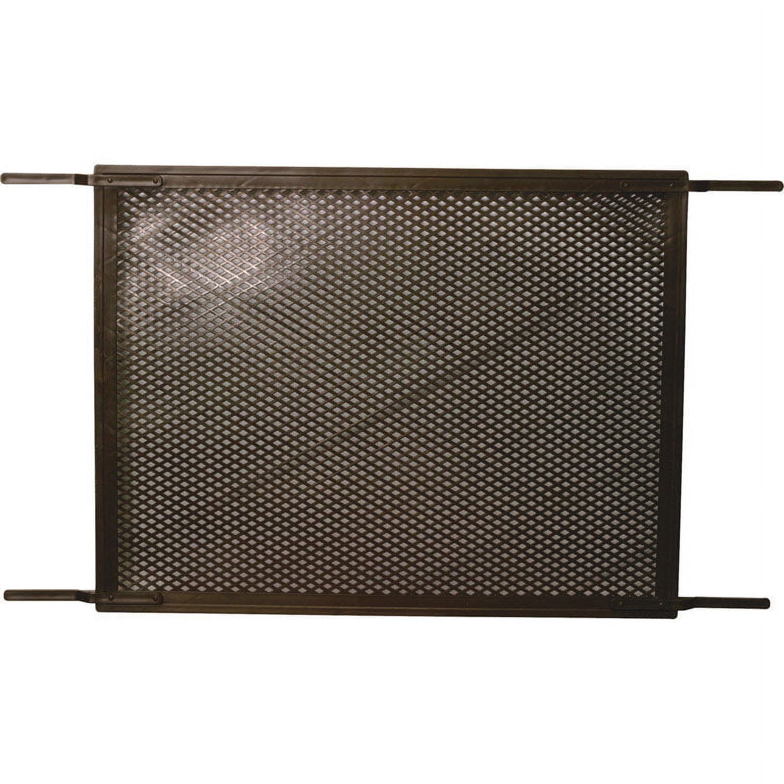 Prime-Line Bronze Plastic Storm & Screen Door Grille - Glass ...