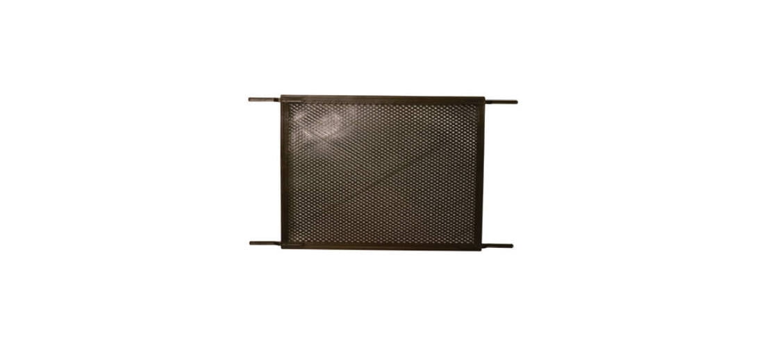 Prime-Line Bronze Plastic Storm & Screen Door Grille - Glass ...