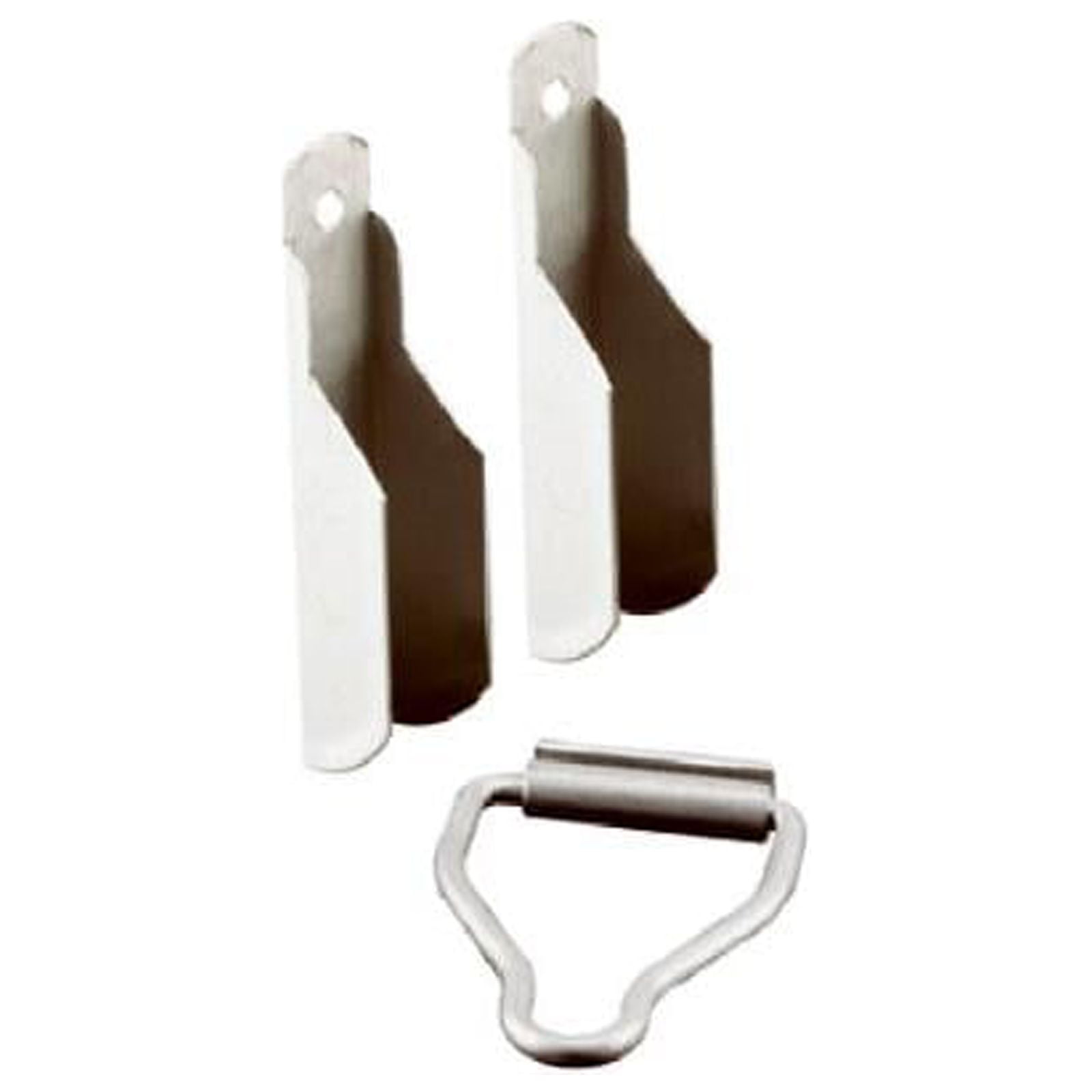 Prime-Line PL 8103 White Screen Hangers & Latch for 3/8 In. Frame ...