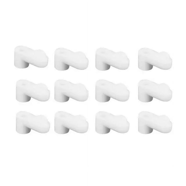 Prime Line PL7773 Window Screen Clip Plastic White 5/16 Inch Offset ...