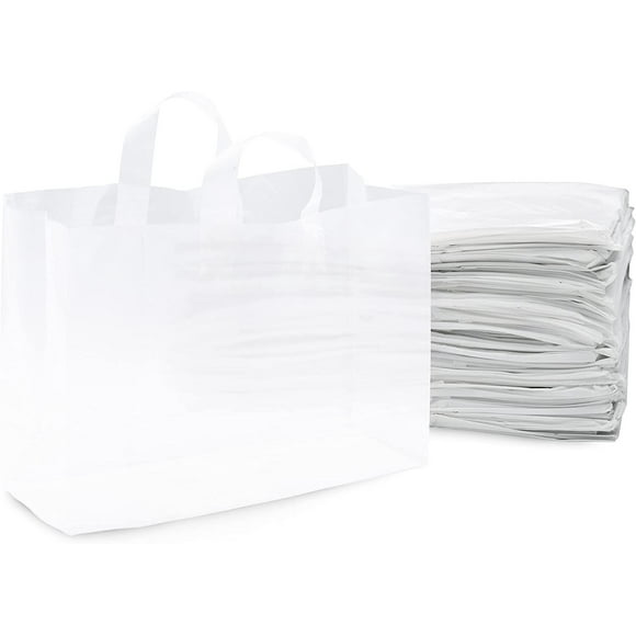 Clear Plastic Bags Handles