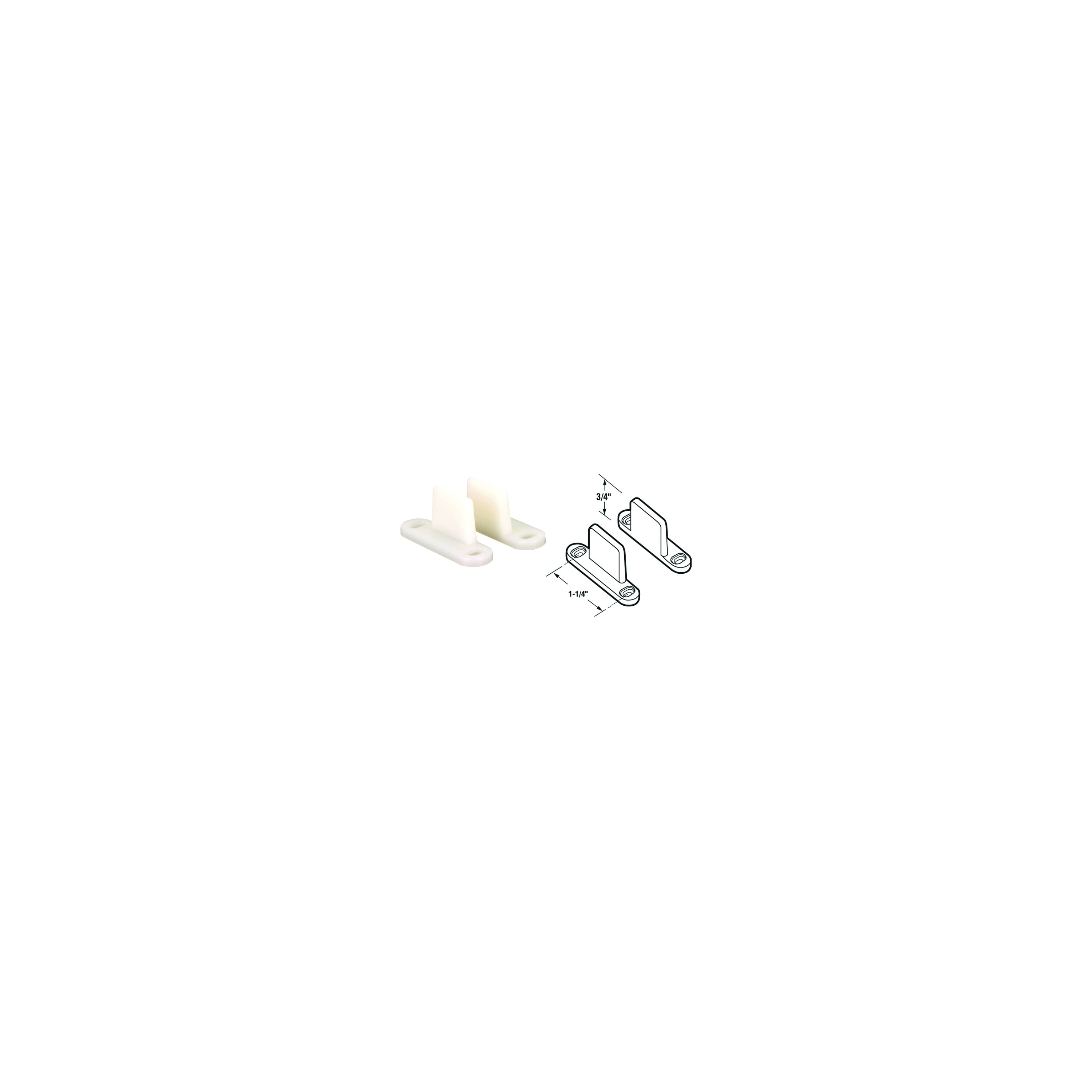 Prime-Line Pocket Door Floor Guide - Pack of 2 - Walmart.com