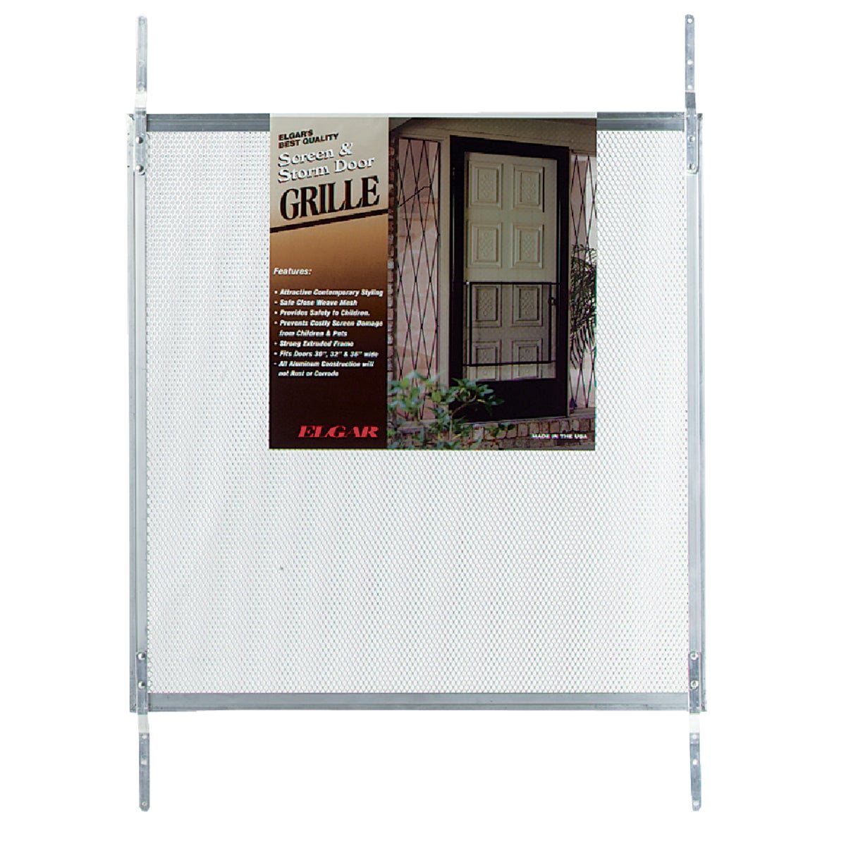 Prime Line Prod. Prime-Line Make-2-Fit Aluminum Door Grille - Pack of 8 ...