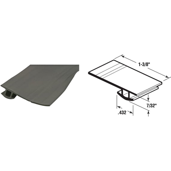 Prime Line Prod. Prime-Line Sliding Screen Door Bug Seal - Pack of 6 ...