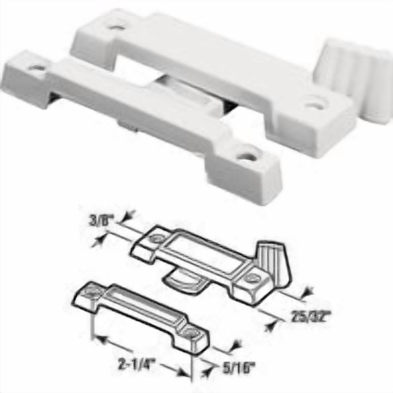 Prime Line Prod. Prime-Line Slim Line Window Sash Lock, Case of 12 ...