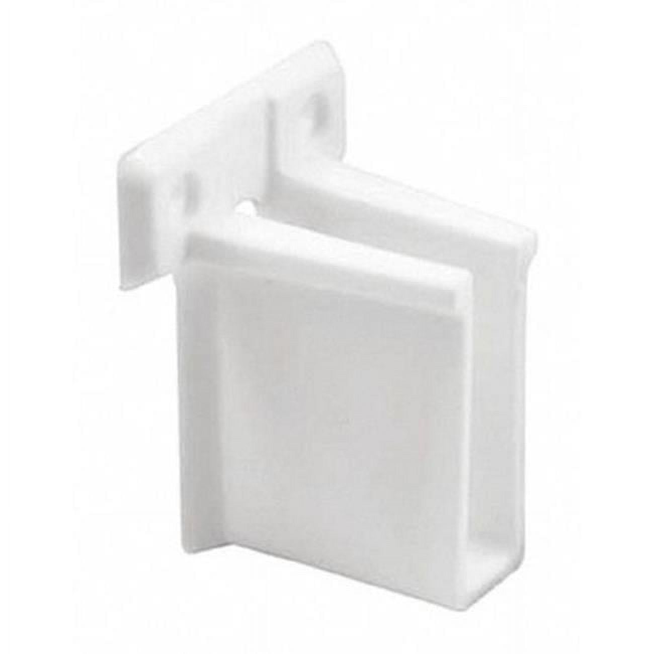 Prime Line Products 107435 White Wire Wall Bracket - Pack of 2 ...