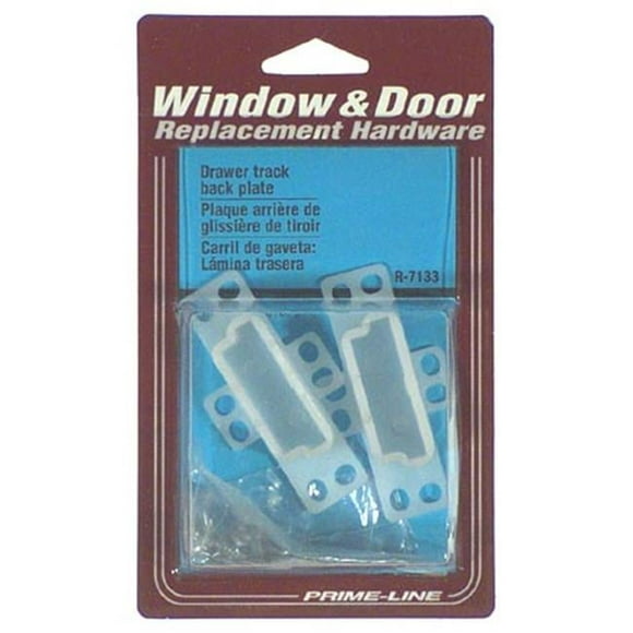 Rear Drawer Track Back Plate