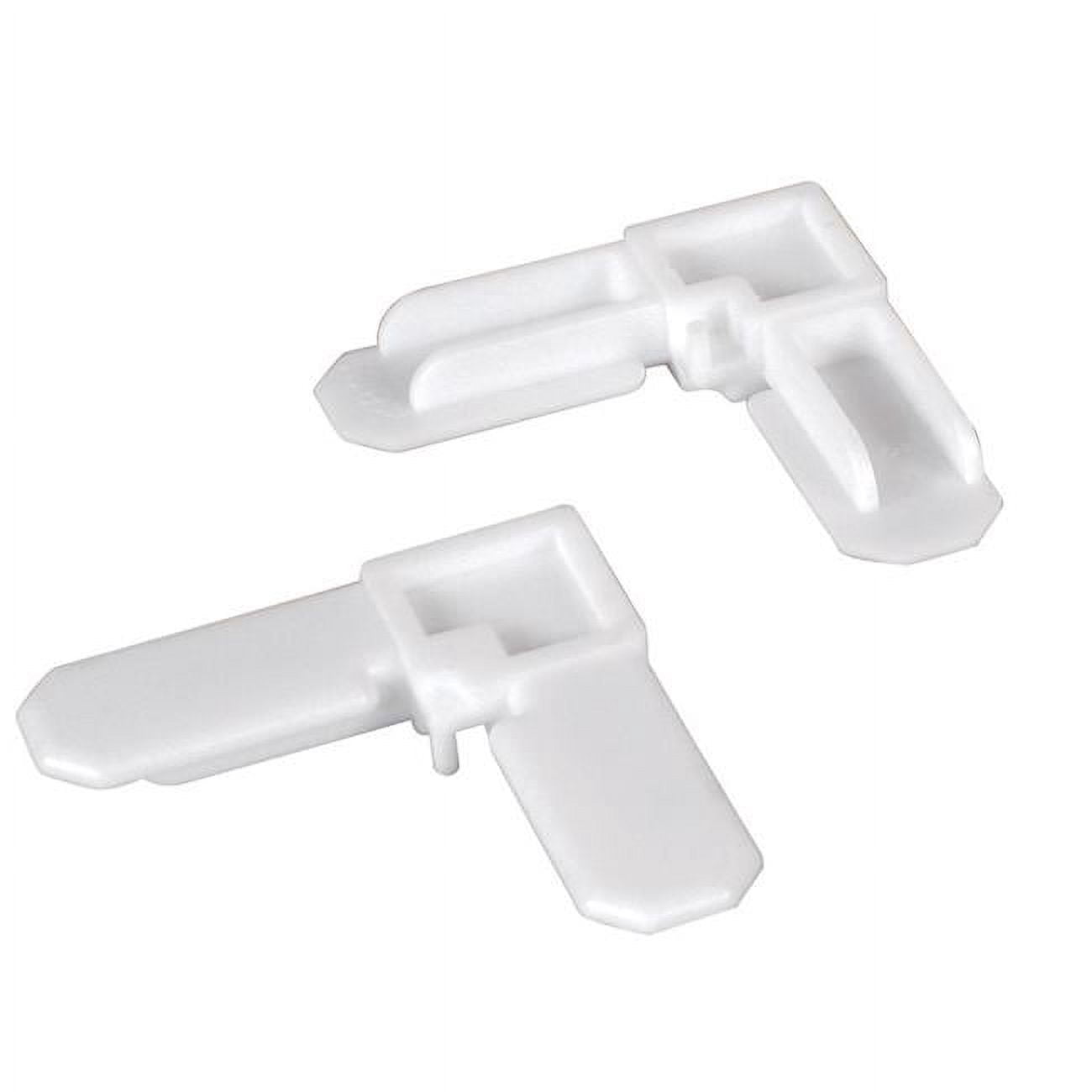 Prime-Line Products-Slide PL 14298 0.25 in. White Frame Corner - Box of ...