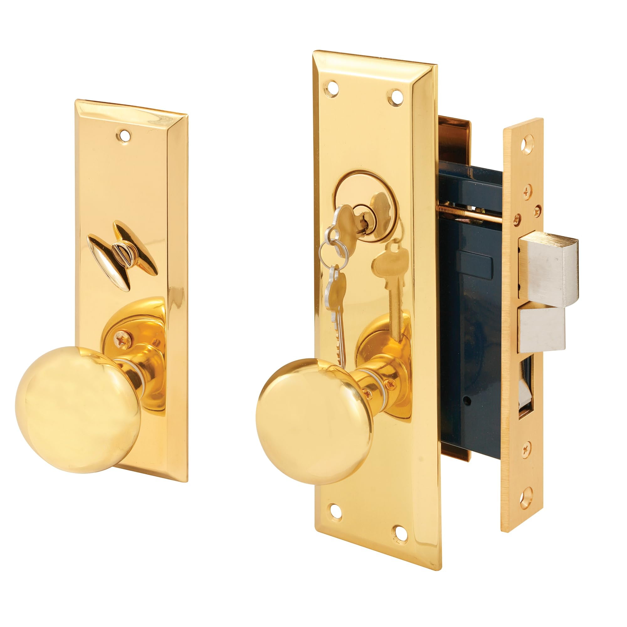 Prime-Line SE 26000 Diecast Single Cylinder Entry Door Mortise Lockset ...