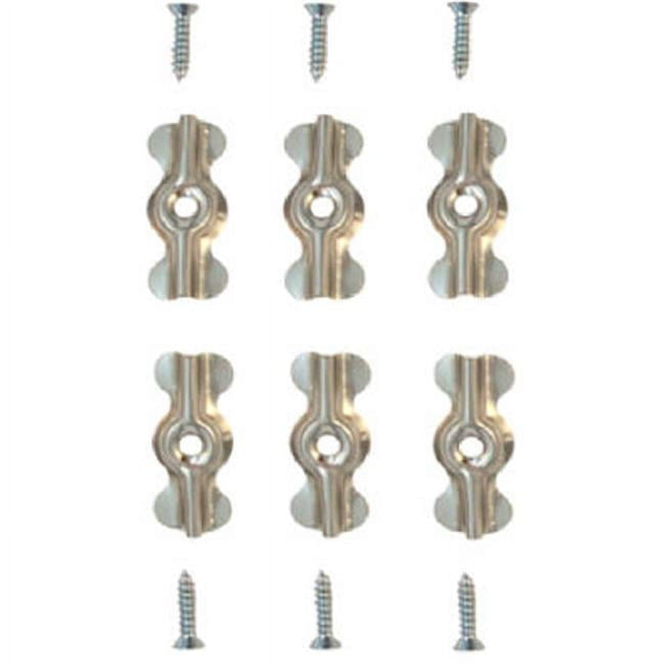 PRIME LINE PRODUCTS 6-Pack 1-11/16 x 3/4-Inch Aluminum Storm Door Turn ...