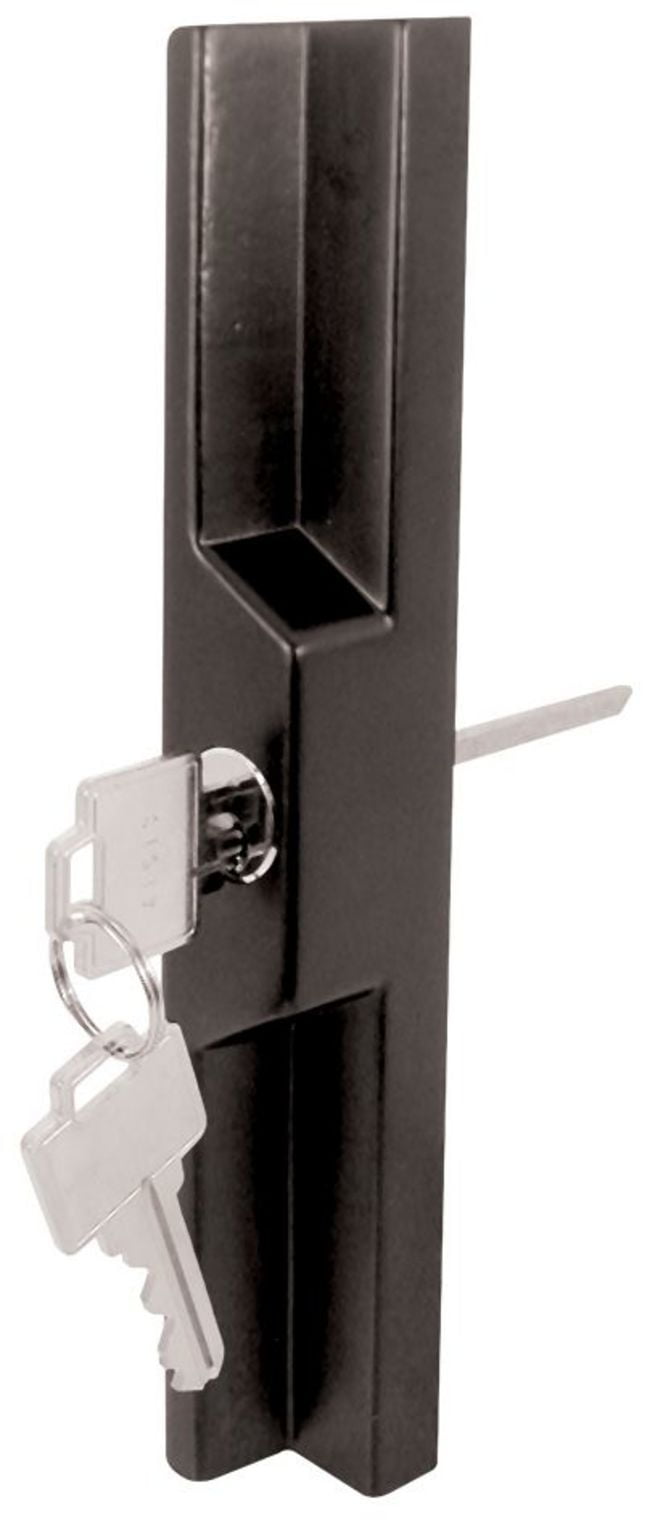 Prime-Line Steel Indoor and Outdoor Patio Door Lock Setw/Key - Walmart.com