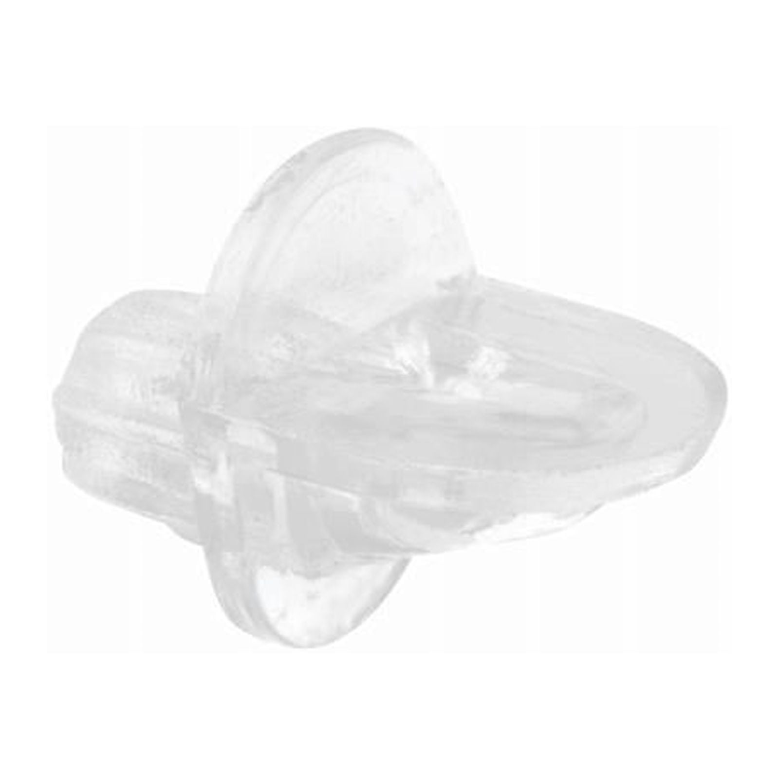 Prime-Line U 10150 5-Lb. Shelf Support Pegs, Clear Plastic, 1/4 In., 8 ...