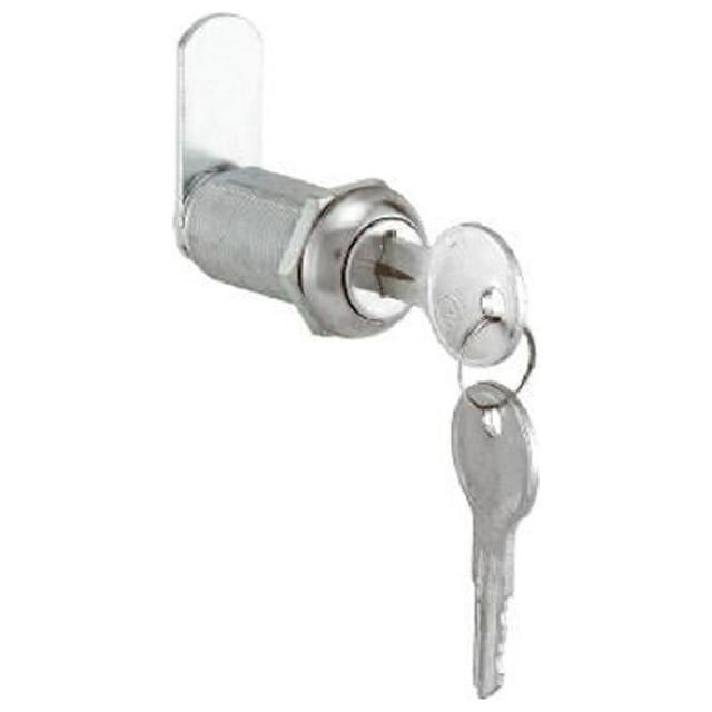 Prime-Line U 9950 1-3/8 In. Chrome Finish Drawer/ Cabinet Lock ...