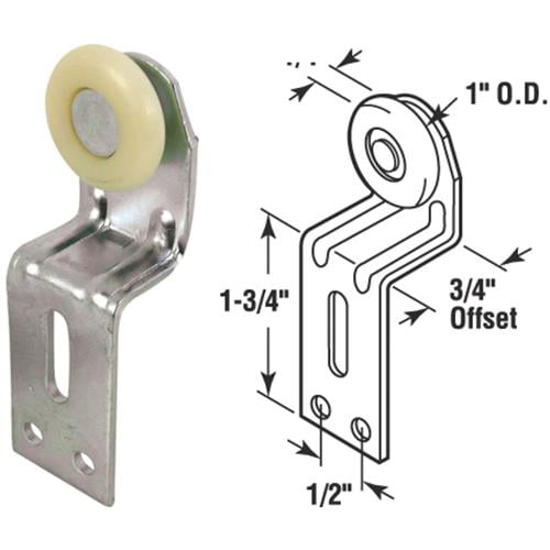 Prime-Line Wardrobe Door Roller, Each - Walmart.com