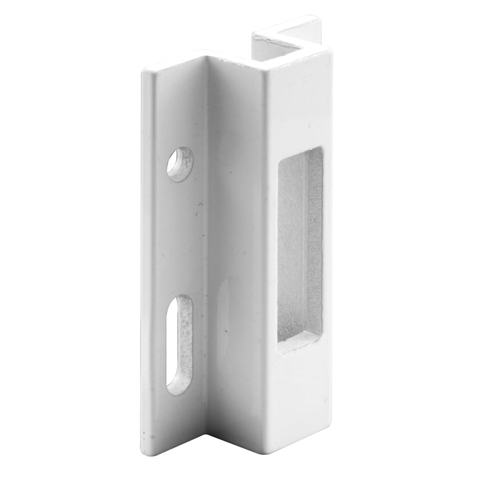 Prime-Line White Extruded Aluminum Sliding Door Lock Keeper - Walmart.com