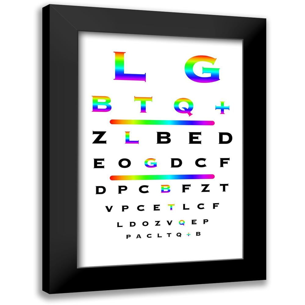 Prime, Marcus 11x14 Black Modern Framed Museum Art Print Titled - LGBTQ ...
