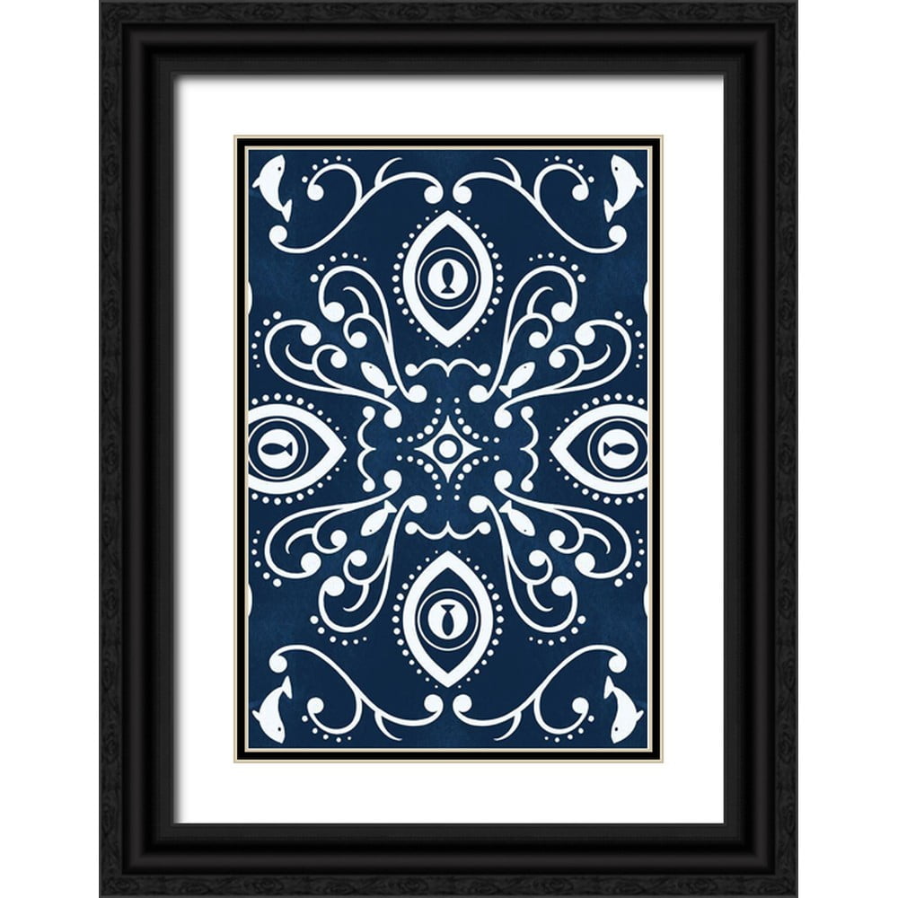 Prime, Marcus 11x14 Black Ornate Wood Framed with Double Matting Museum ...