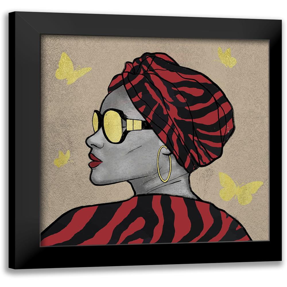 Prime, Marcus 12x12 Black Modern Framed Museum Art Print Titled ...