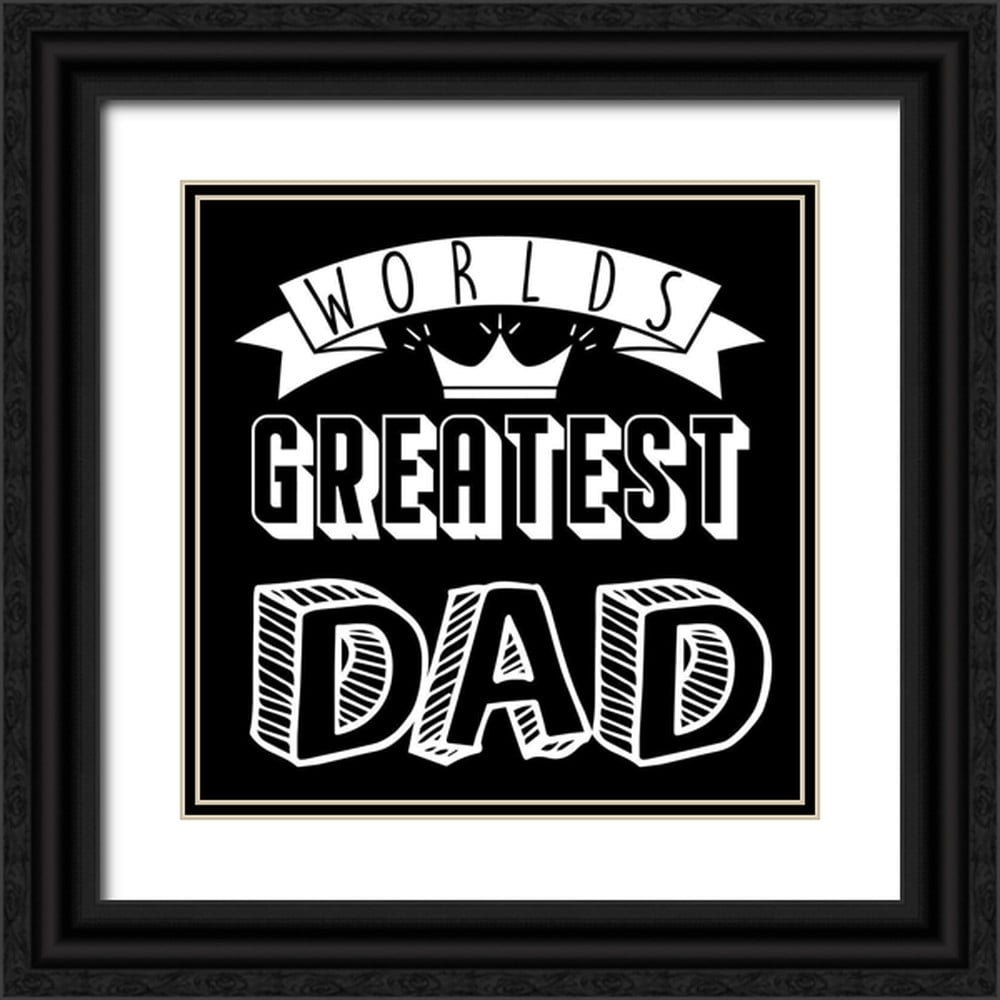 Prime, Marcus 12x12 Black Ornate Wood Framed with Double Matting Museum ...