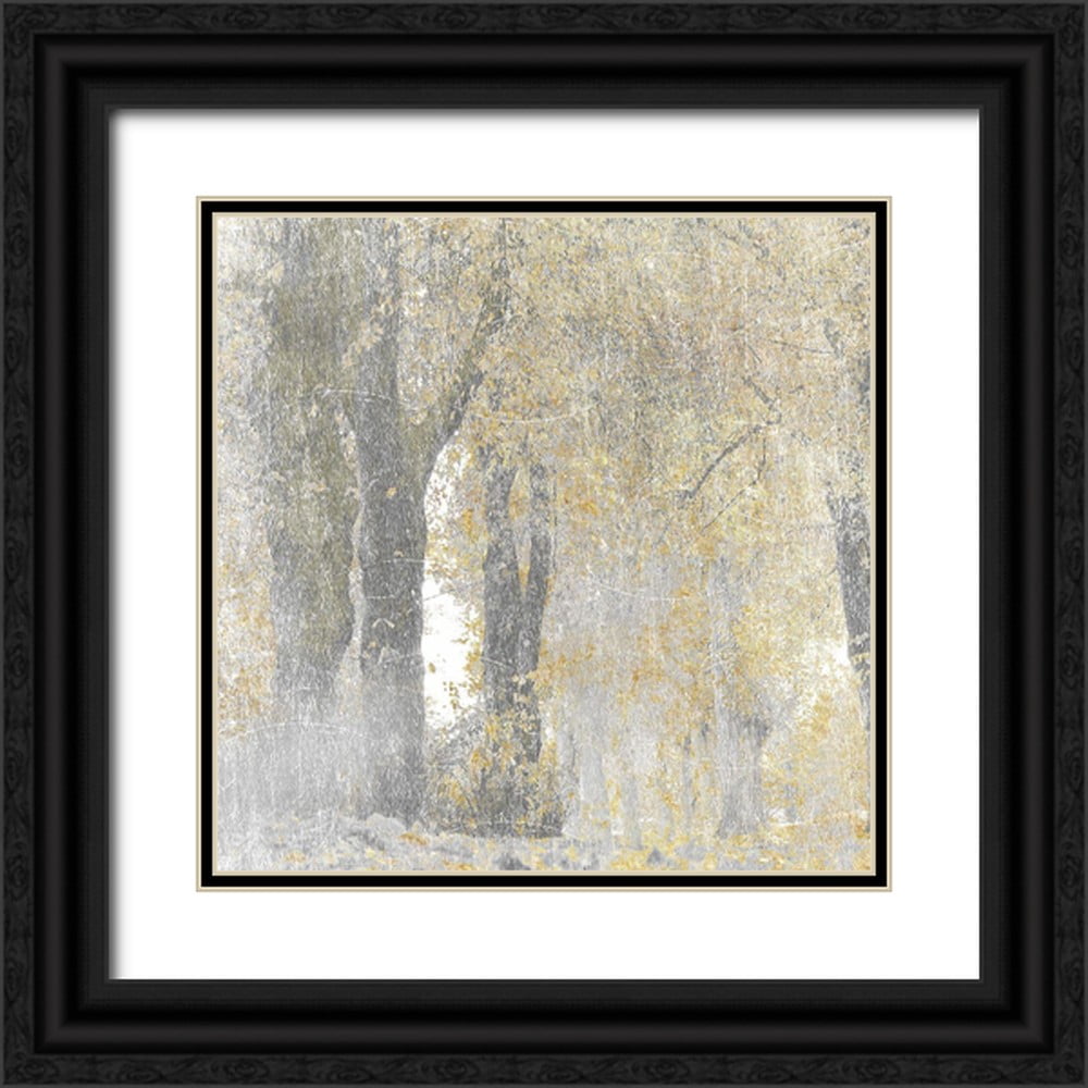 Prime, Marcus 12x12 Black Ornate Wood Framed with Double Matting Museum ...