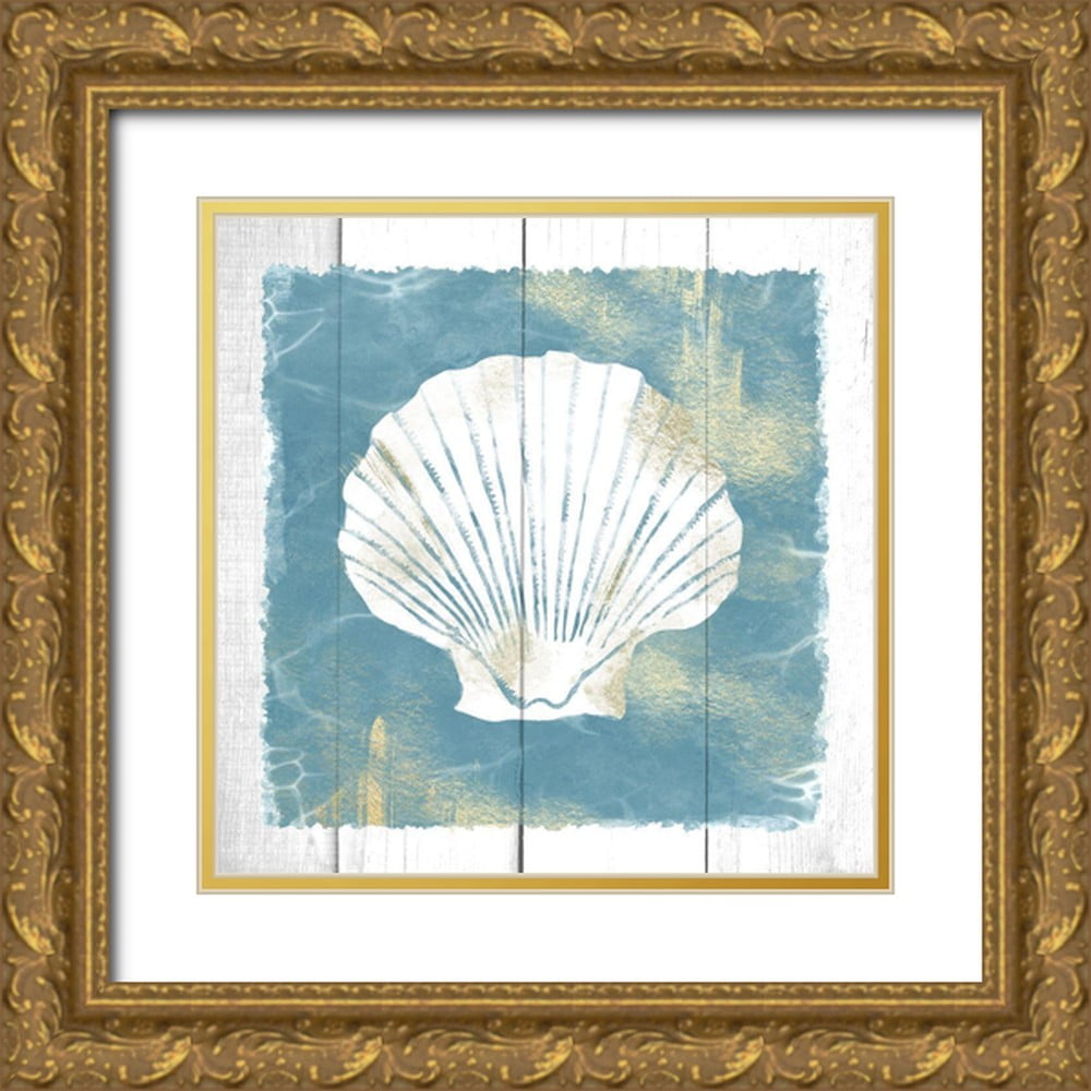 Prime, Marcus 12x12 Gold Ornate Wood Framed with Double Matting Museum Art Print Titled ...